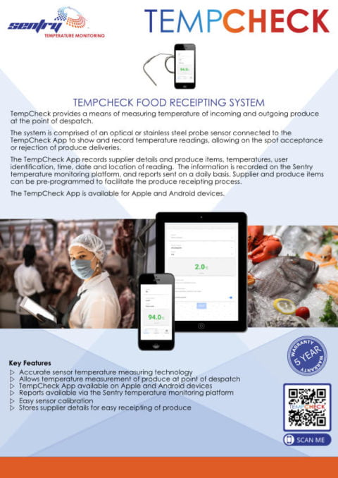 Tempcheck | Sentry Temperature Monitoring